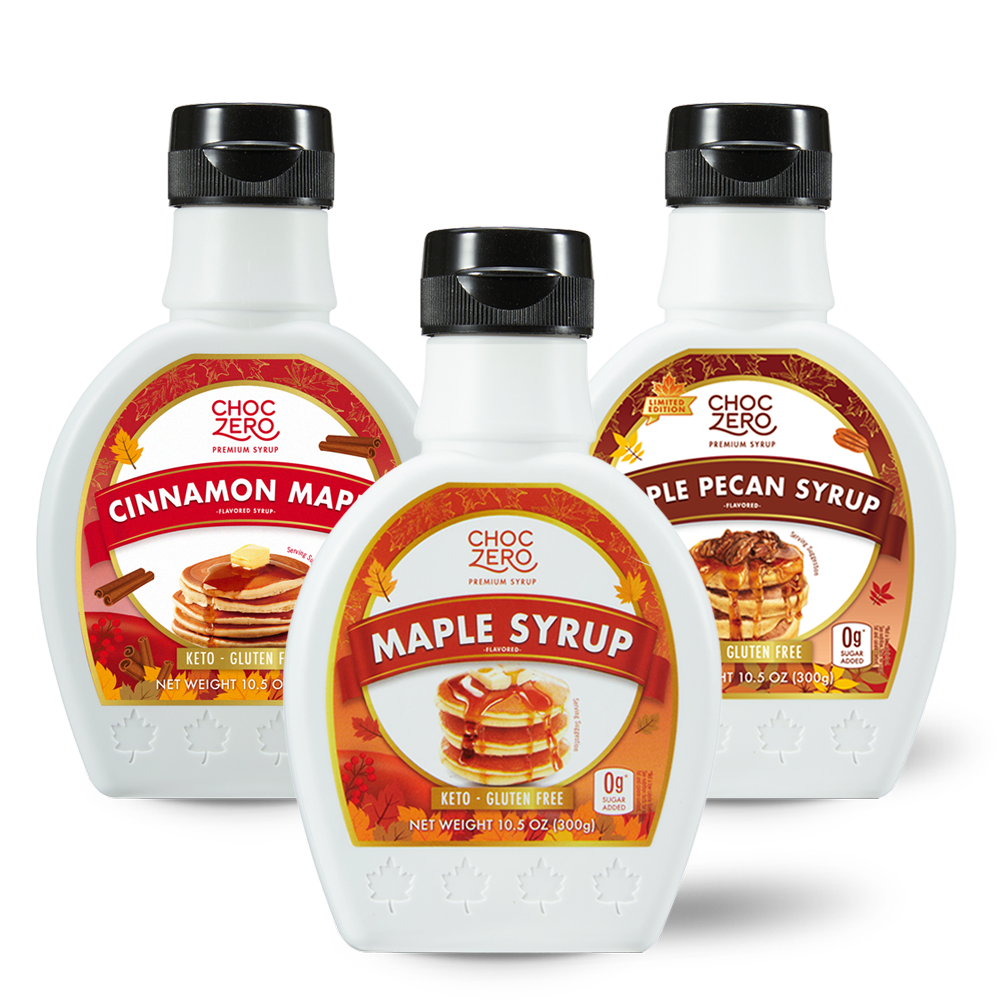 Sugar Free Maple Syrup Bundle - Sugar Free, Low Carb – ChocZero
