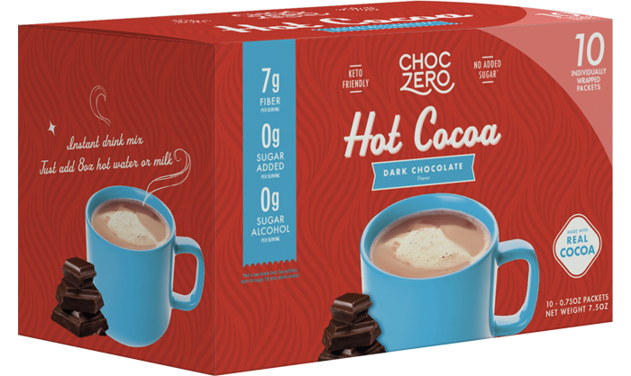 Vegan Hot Cocoa Instant Mix - Sugar Free, Keto Friendly – ChocZero
