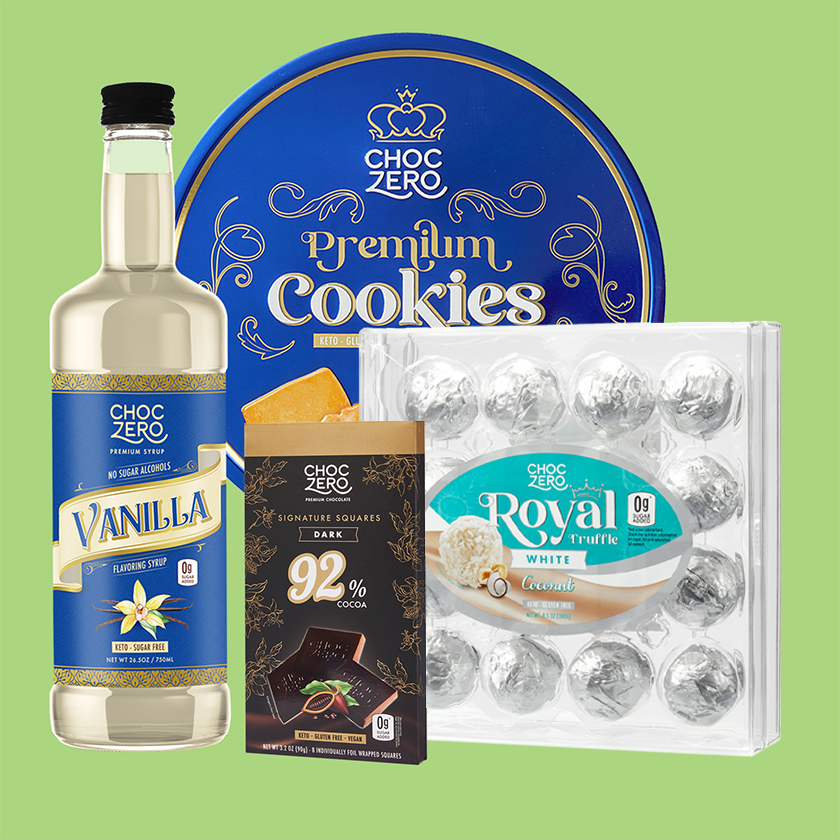 ChocZero: Sugar Free Chocolate. No Sugar Alcohols. Keto Friendly.