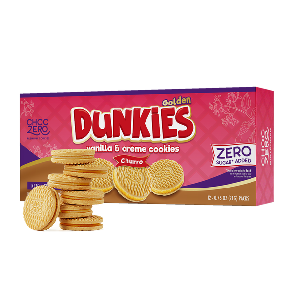 Gluten Free Churro Sandwich Cookies - Vanilla Cinnamon – ChocZero