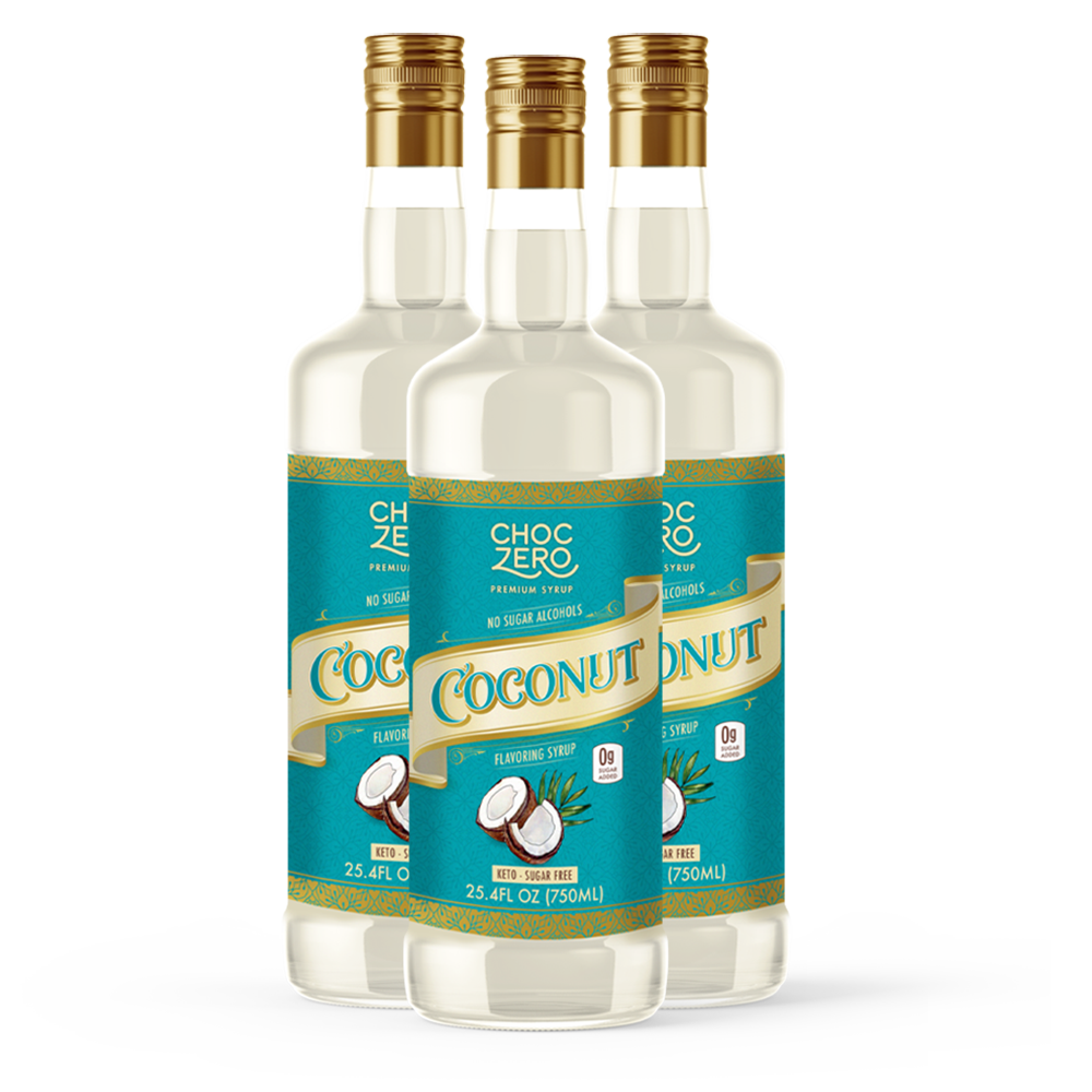 Sugar Free Coconut Flavoring Syrup - Keto Friendly, Gluten Free – ChocZero