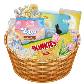 ChocZero Easter Products. 2025 Spring Candy & Cookies