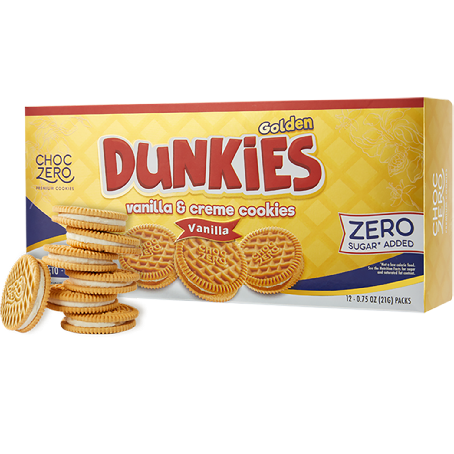 Gluten Free Vanilla Sandwich Cookies - Keto Golden Dunkies – ChocZero