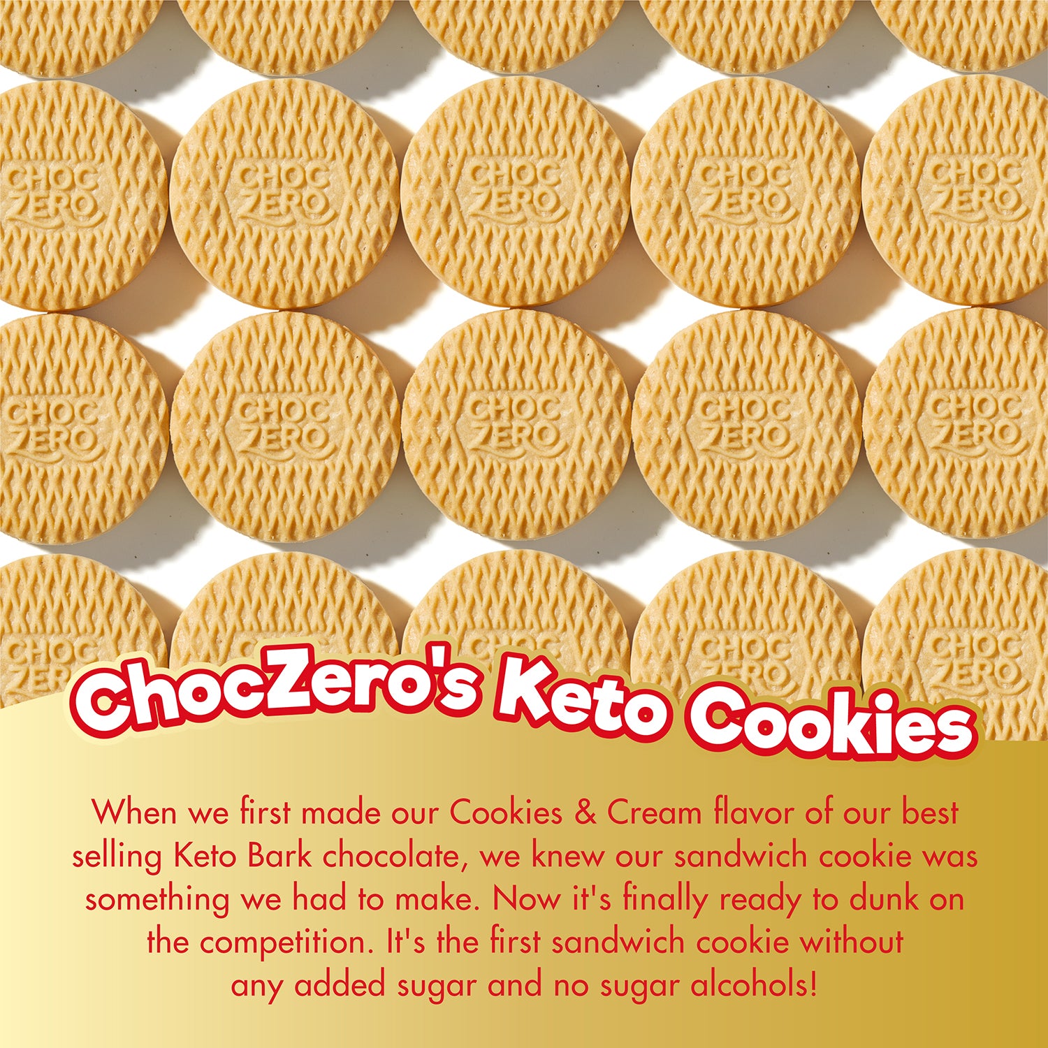 Gluten Free Vanilla Sandwich Cookies - Keto Golden Dunkies – ChocZero