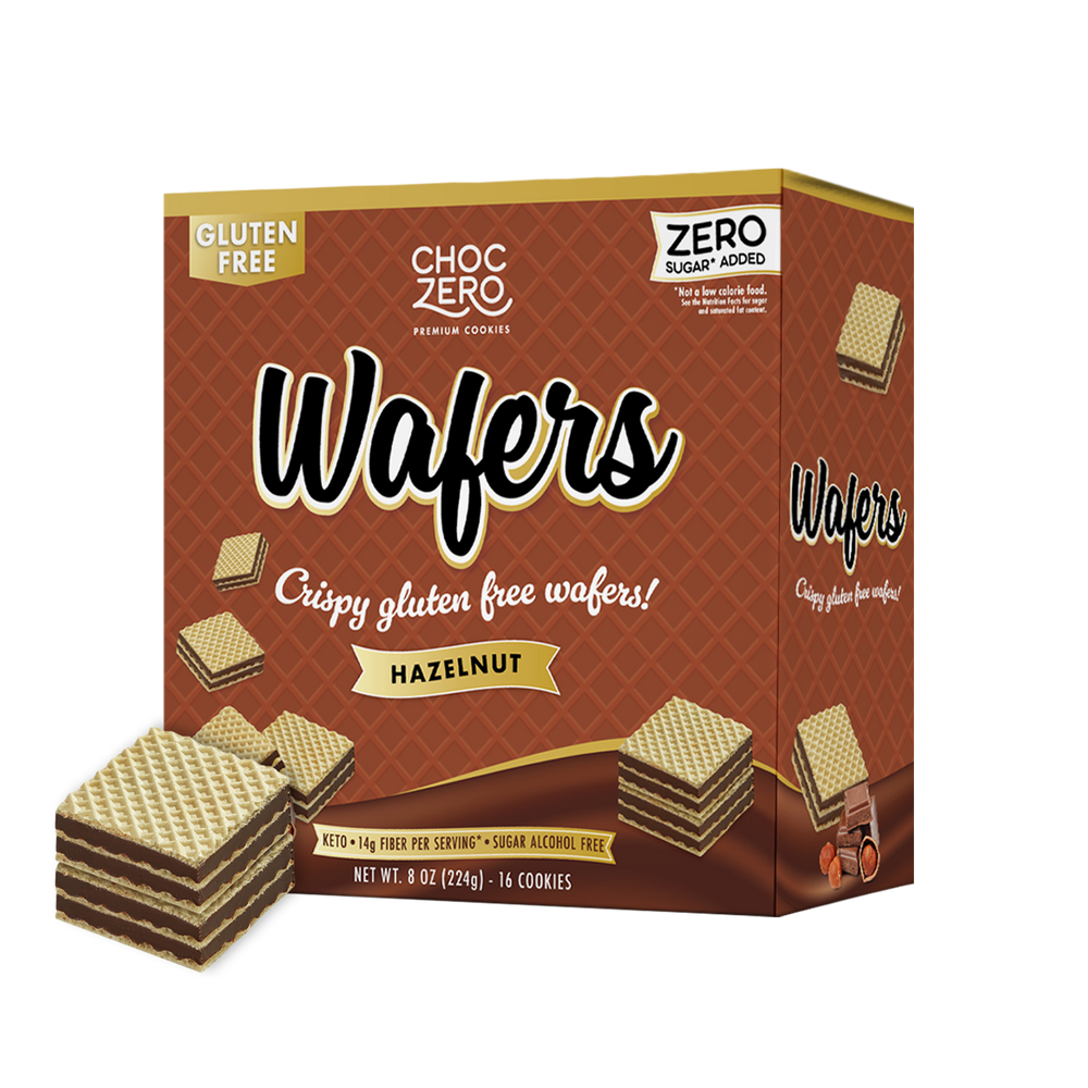No Sugar Added Hazelnut Wafer Cookies – Gluten Free & Keto Friendly ...