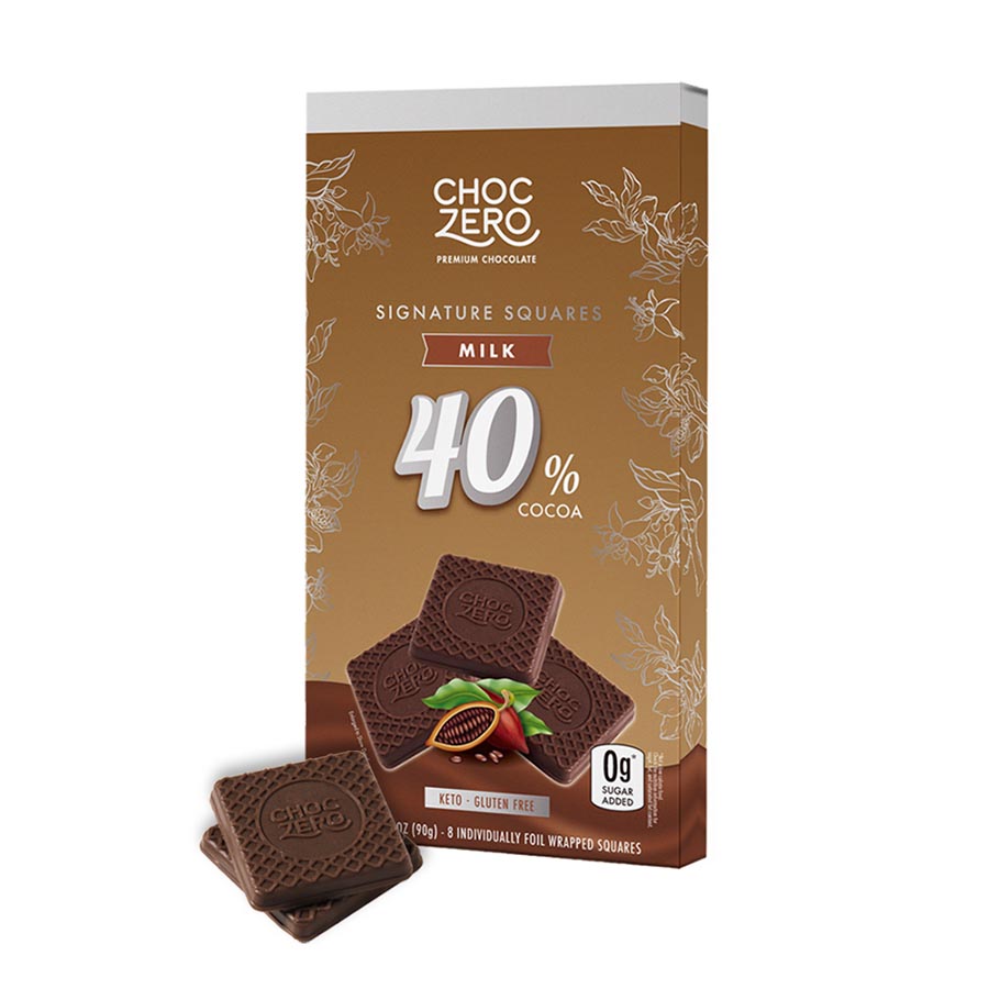 Keto Caramel Milk Chocolate Bark | Low Carb, Sugar Free – ChocZero