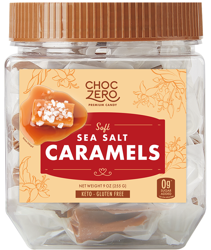 Sugar Free Caramels with Sea Salt - Keto Salted Caramel Candies – ChocZero